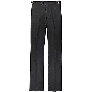 RGM Men's Tuxedo Pants Side Satin Stripe - Pleated Or Flat Front 28W x 32L