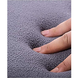 QIAOQI Dog Bed Kennel Pad Crate Mat Washable Orthopedic Antislip Beds Dense Memory Foam Cushion Padding Bolster | Perfect Sleep Bedding Pads for Carrier Cage