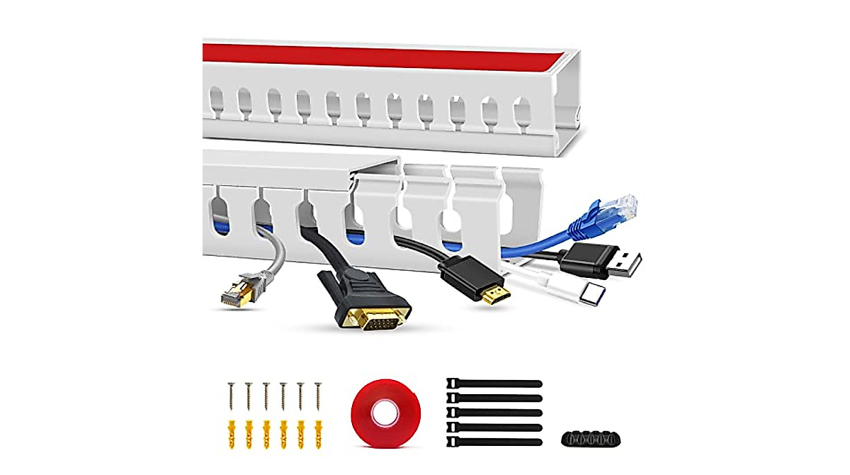 Cable Management Raceway Kit - Organize Your Cables