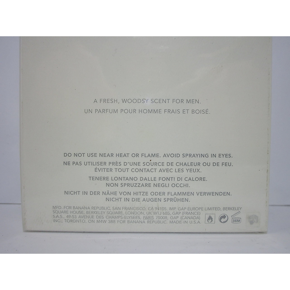 Banana Republic M by Banana Republic for Men - 4.2 oz EDT Spray