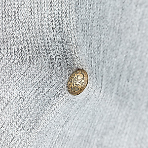 Kamont 4 PCS Patio Furniture Conversation Set Outdoor Furniture Set Metal Chairs w/All Weather Cushioned Love Seat,Poolside Lawn Chair,Coffee Table (Grey)