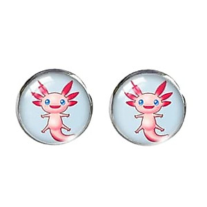 Pierced Republic Smiling Axolotl Stud Post Earrings New Pair Varies 0