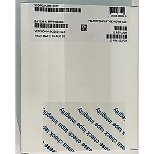 Intel DC P4610 6.4TB PCIe NVMe MU 2.5'' SSD SSDPE2KE064T8T Dell DP/N: 092F30