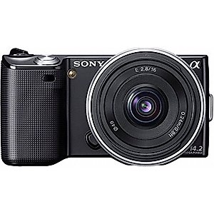 Sony Alpha NEX NEX5A/B Digital Camera with Interchangeable Lens (Black)