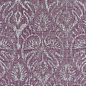 Couristan Marseille Cassis Indoor/Outdoor Area Rug, 2' x 3'7", Plum-Ivory