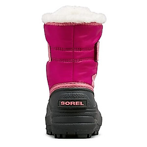 Sorel Youth Unisex Little Children's Snow Commander Boots - Tropic Pink, Deep Blush - Size 12