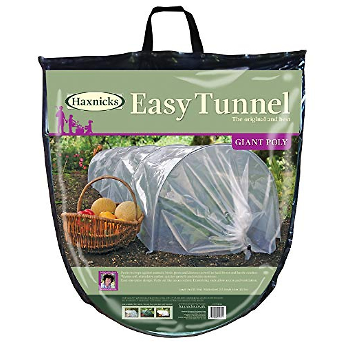 Tierra Garden 50-5000 Haxnicks Easy Poly Tunnel Garden Cloche, Giant
