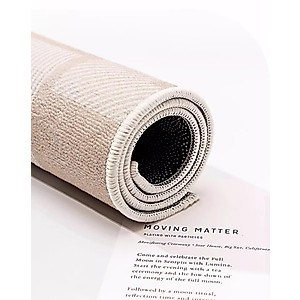 Black White Boho Shag Irregular Shaped Modern Rug for Living Room Bedroom Diningroom Ombre Texture Washable Area Rug Office Kitchen Hallway Faux Wool 6x8 Carpet