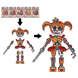 Funko Action Figure: Five Nights at Freddy's (FNAF) Pizza Sim: Rockstar Freddy Fazbear Collectible - FNAF Pizza Simulator - Collectible - Gift Idea - Official Merchandise - Video Games Fans