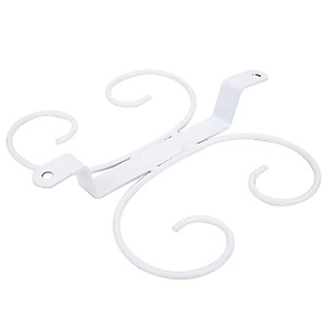 Wine Glass Rack European Style Under Cabinet Wine Glass Holder Iron Hanging Shelf for Bar Kitchen Cabinet Storage(White)