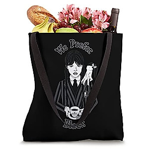 Wednesday We Prefer Black Holiday Tote Bag