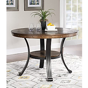 Powell Furniture Franklin Dining Group, Dark Brown