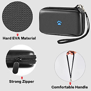 Case Compatible with INIU 10000mAh / for Anker 313 / for Apple MagSafe Portable Charger, Hard Travel Power Bank Battery Pack Storage Bag Fits for USB C and Accessories (Box Only) - Black