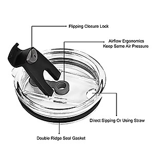 Gtmileo Mr and Mrs Gifts, Mr and Mrs EST 2023 Stainless Steel Insulated Tumbler Set, Wedding Gifts for Couples Newlyweds Bride To Be, Bridal Shower Gift Anniversary Wedding Registry(30oz, Black&White)