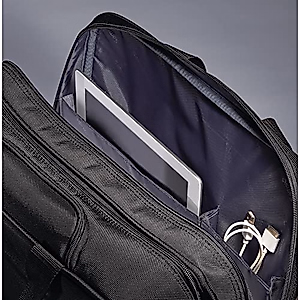 Samsonite® Wheeled Business Case, 13" H x 17" W x 6 1/2" D, Black