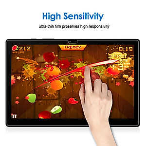 JETech Screen Protector for Samsung Galaxy Tab A8 (10.5-Inch, 2021 Model, SM-X200/X205/X207), 9H Anti-Scratch Tempered Glass Film, HD Clear with Easy Installation Tool, 2-Pack