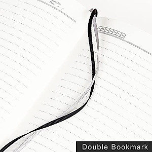 KaiRuiYing Lined Journal Notebook with Pen Holder, 320 Pages Journals for Writing A5 Notebooks College Ruled for School/Office, PU Leather Journal for Men/Women, 100 Gsm Paper Thick Journal