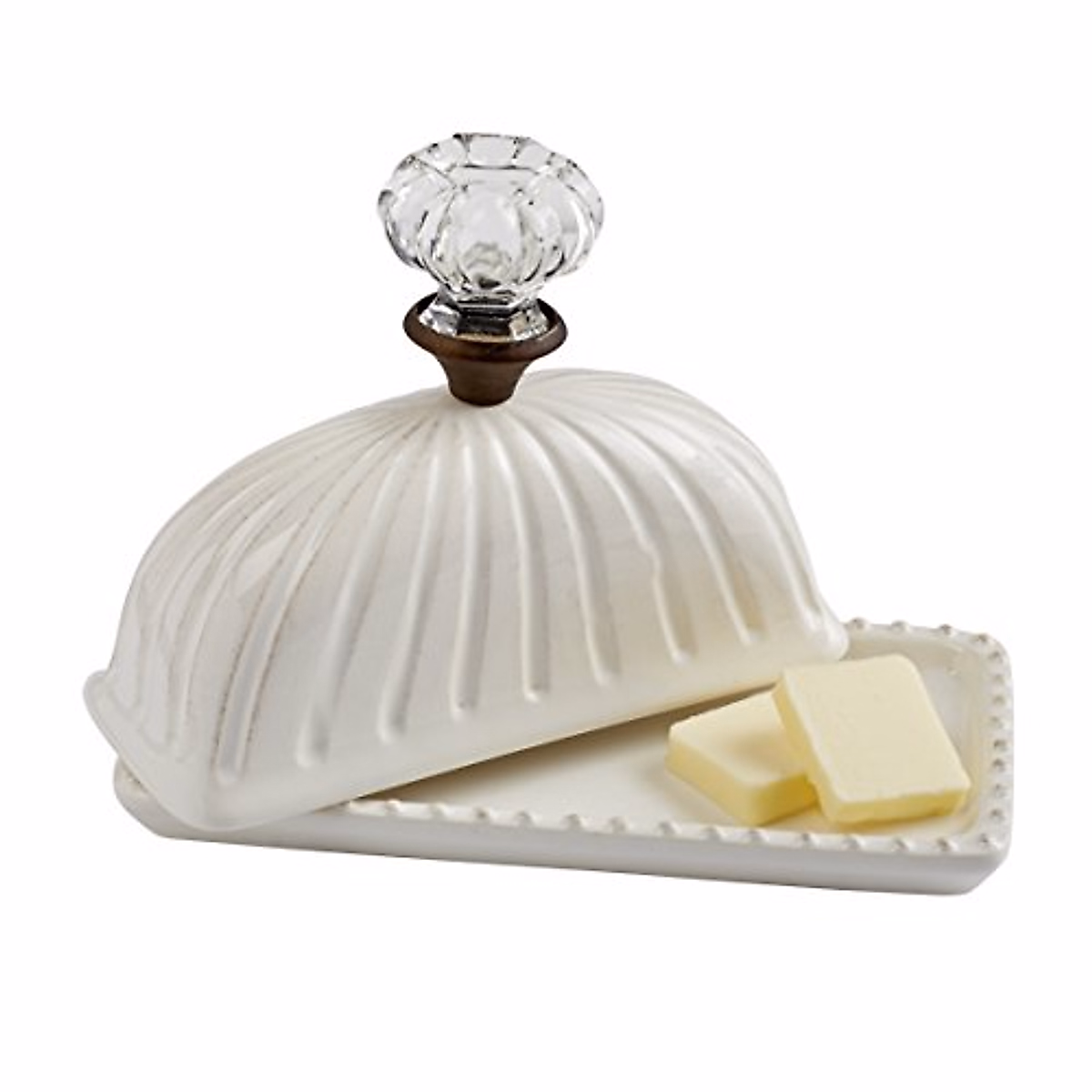 Mud Pie Door Knob Butter Dish