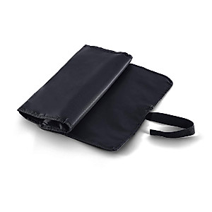 Dream Embroidery PERSONALIZED Large Diaper Bag Messenger Bag Baby Shoulder Bag Monogram (Black)