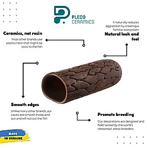 Plecoceramics Aquarium pleco breeding cave Fish Tank Decorations Small Size