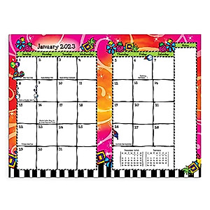 2023 Weekly & Monthly Planner “My Wonderful, Wacky Plans for a Life Worth Truly Loving!” 8 x 6 in. Spiral-Bound Date Book for Her by Suzy Toronto with Motivational Messages—from Blue Mountain Arts