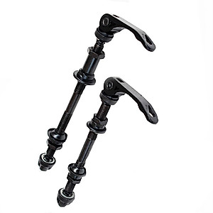 VORCOOL Bike Axle Quick Release Bicycle Hub Front Rear Bicycle Axle Wheel Hub Fit for Road Bike, Mountain Bike, MTB, BMX (1 Pair)