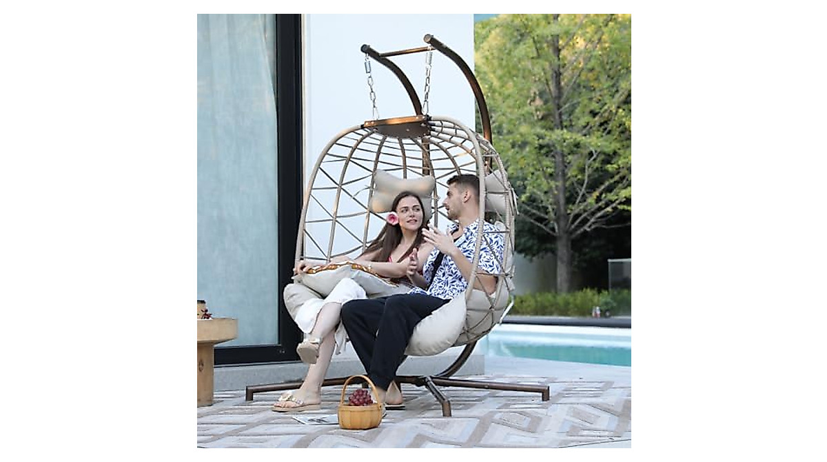 Buy RADIATA Double Egg Chair – Luxury Outdoor Comfort