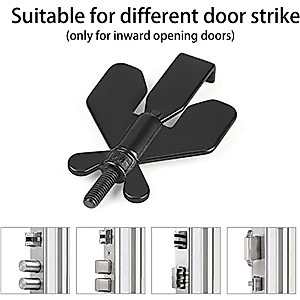 Door Lock, PENMAMA Portable Door Lock for Travel,Security Devices, Additional Aafety and Privacy Door Locker for Home, Hotel, School, Apartment, Dormitories