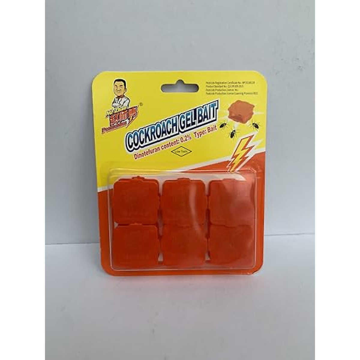 Dawhunt Cockroach Gel Bait Station Roach Killing (BS-6 Counts)