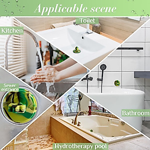 Skybooly 2 Pcs Silicone Tub Stopper Universal Bathtub Stopper Flower Shape Bath Tub Plug Drain Stopper Bathroom Shower Bathtub Drain Plug for Kitchen Bathtub Bathroom Drains(Camouflage Green)