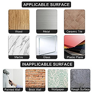 Paper Towel Holder - Self-Adhesive or Drilling, Wall-Mounted Paper Towel Rack Matte Black, Kitchen Towel Rack Under Cabinet, Suitable for Pantry, Kitchen, Bathroom