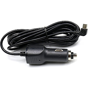 Pruveeo Car Charger Mini USB Adapter for D80/D90-4CH Mini Dash cam, Replacement Vehicle Power Cable Cord