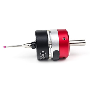 CNCTOPBAOS CF-38 3D Trigger Edge Finder to Find Machining Center,CNC Milling Machine 3d Touch Probe Three-Coordinate Waterproof Precision Probe Centring Rod Tool Setter with Tip