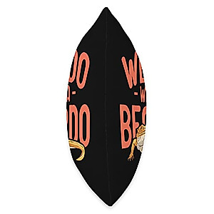 Bearded Dragon Gifts & Accessories Funny Lover-Reptile Lizard Bearded Dragon Throw Pillow, 16x16, Multicolor