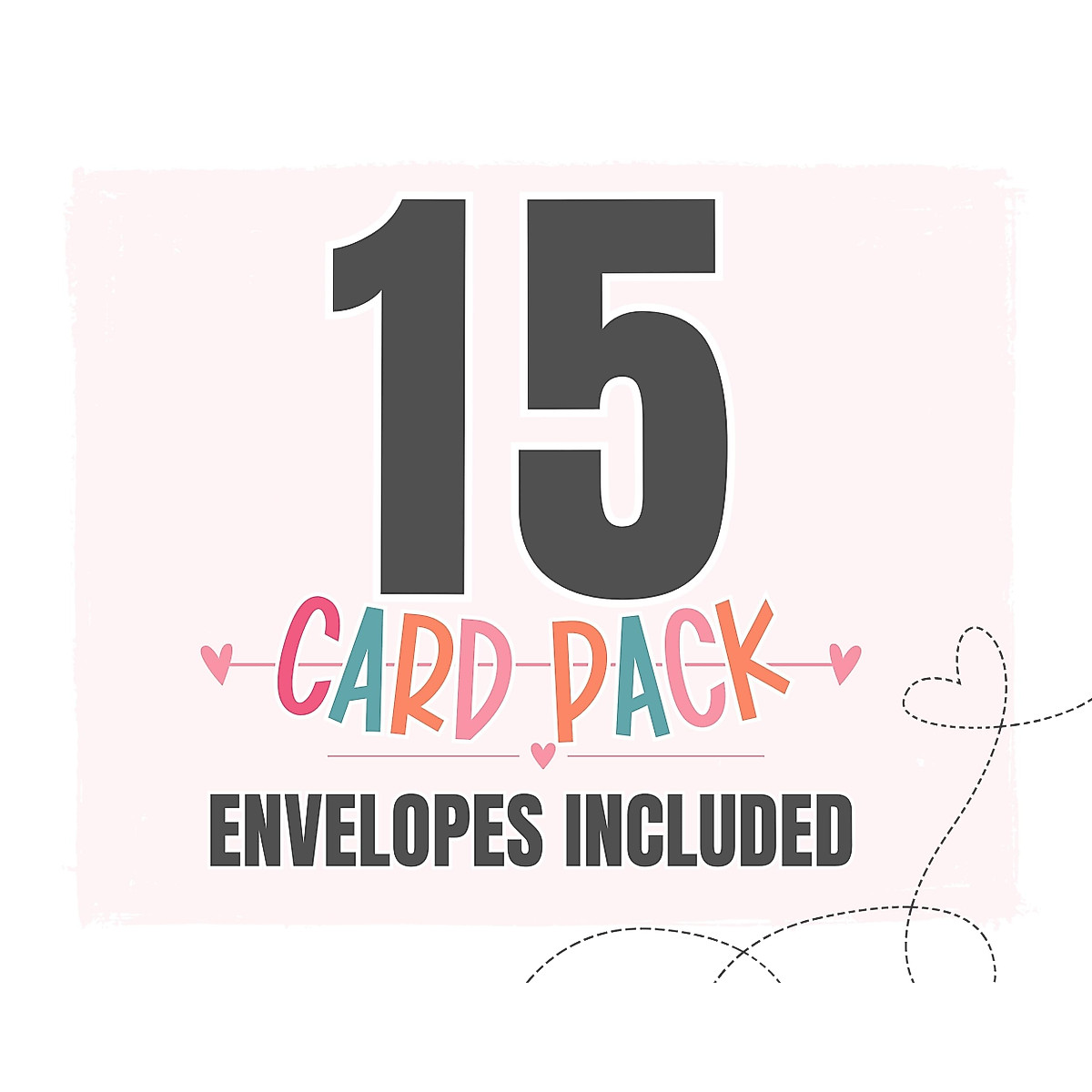 Paper Clever Party Pink Elephant Baby Shower Invitations and Envelopes (15 Pack) Baby Girls Invites for Sprinkle DIY, Cute Printed Card Set with Jungle Theme, 4x6