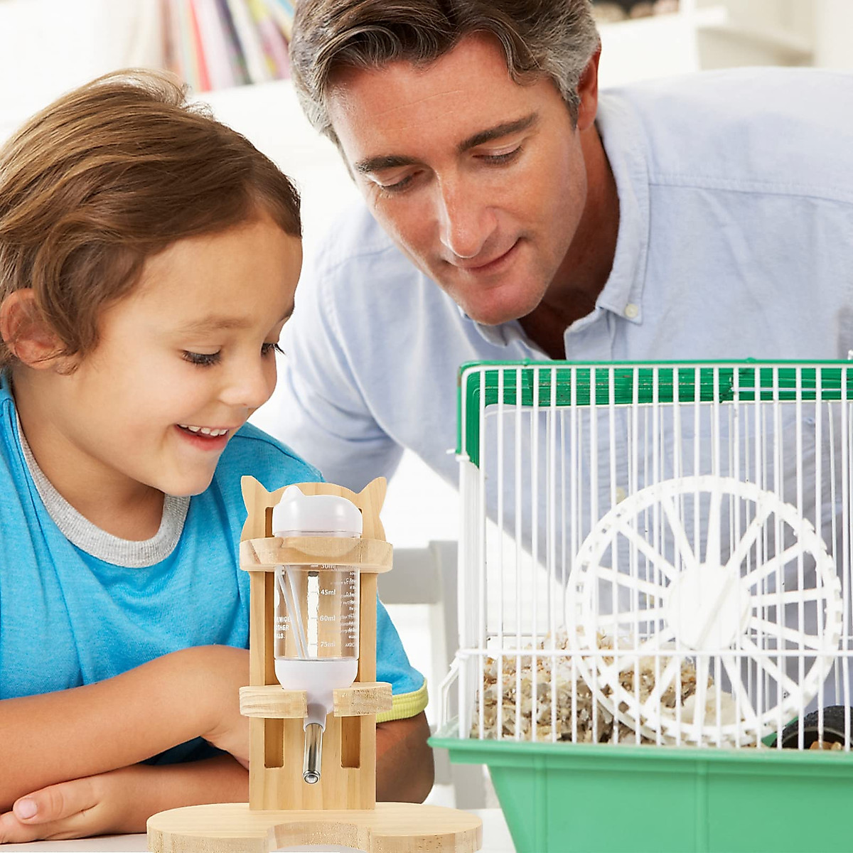 1 Set Pet Water Fountain Leak- Water Feeder Convenient Hamster Waterer Pet Drinking Bottle Hamster Bottle and Stand Hamster Water Container Hamster Kettle Support Pet Supplies