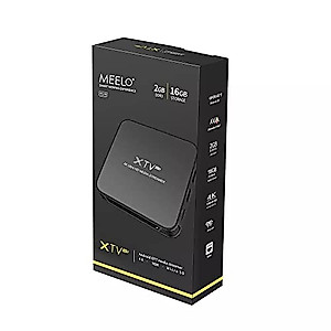 MEELO + XTV SE2 Android 11 Set top Box, 2GB/16GB, 2X WiFi, Full 4K Ultra HD, Stalker, STB Media, MyTVOnline, Clean Memory