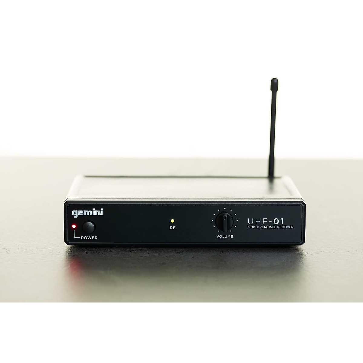 Gemini UHF-01M F1 Handheld Wireless Microphone System - Channel 1 - Professional Karaoke, DJ, and Podcast Mic