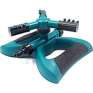 LIANGZHILIAN Automatic 360 Degree Rotating Sprinkler - Watering Grounds, Misting Yard Plants - Gardening Water Rotator, Backyard Sprayer, Lawn Spinners -Green