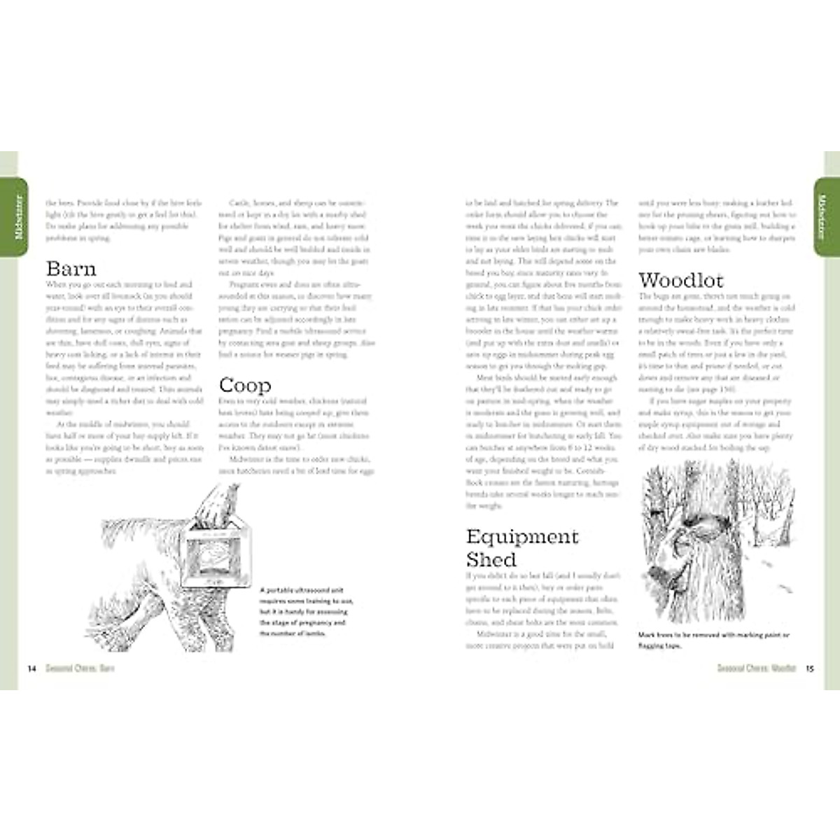 The Backyard Homestead Seasonal Planner: What to Do & When to Do It in the Garden, Orchard, Barn, Pasture & Equipment Shed
