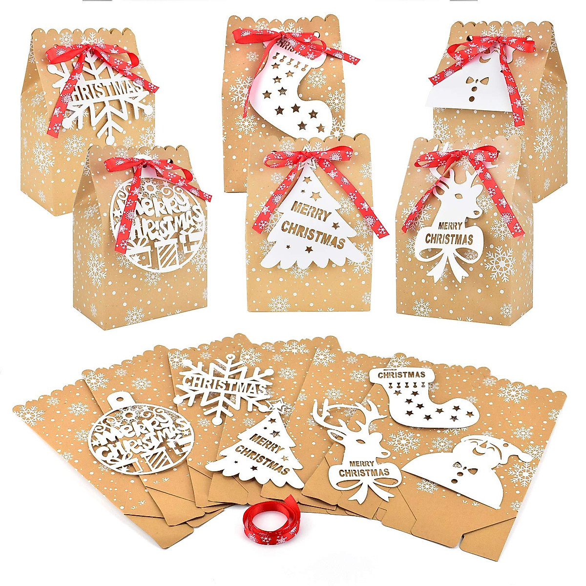 ERKOON 200 pcs Halloween Treat Bags Halloween Cellophane Candy Bags Spider Web Bat Ghost Pumpkin Gift Bags with 250 Twist Ties Kids Party Candy Bags for Halloween Party Supplies