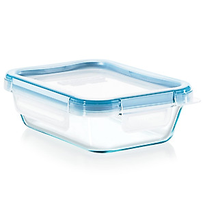SUPREME BOX Snapware 2-Cup Total Solution Rectangle Food Storage Pyrex Glass Containers (Pack of 2)