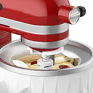 COFUN Ice Cream Maker Parts for KitchenAid, Ice Cream Attachment for KitchenAid, For Kitchen Aid Ice Cream Drive Attachment, Fit For KitchenAid Ice Cream Maker Parts