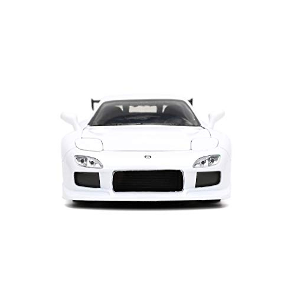 Jada Toys Fast & Furious 1:24 1992 Mazda RX-7 Die-cast Car, Toys for Kids and Adults, White
