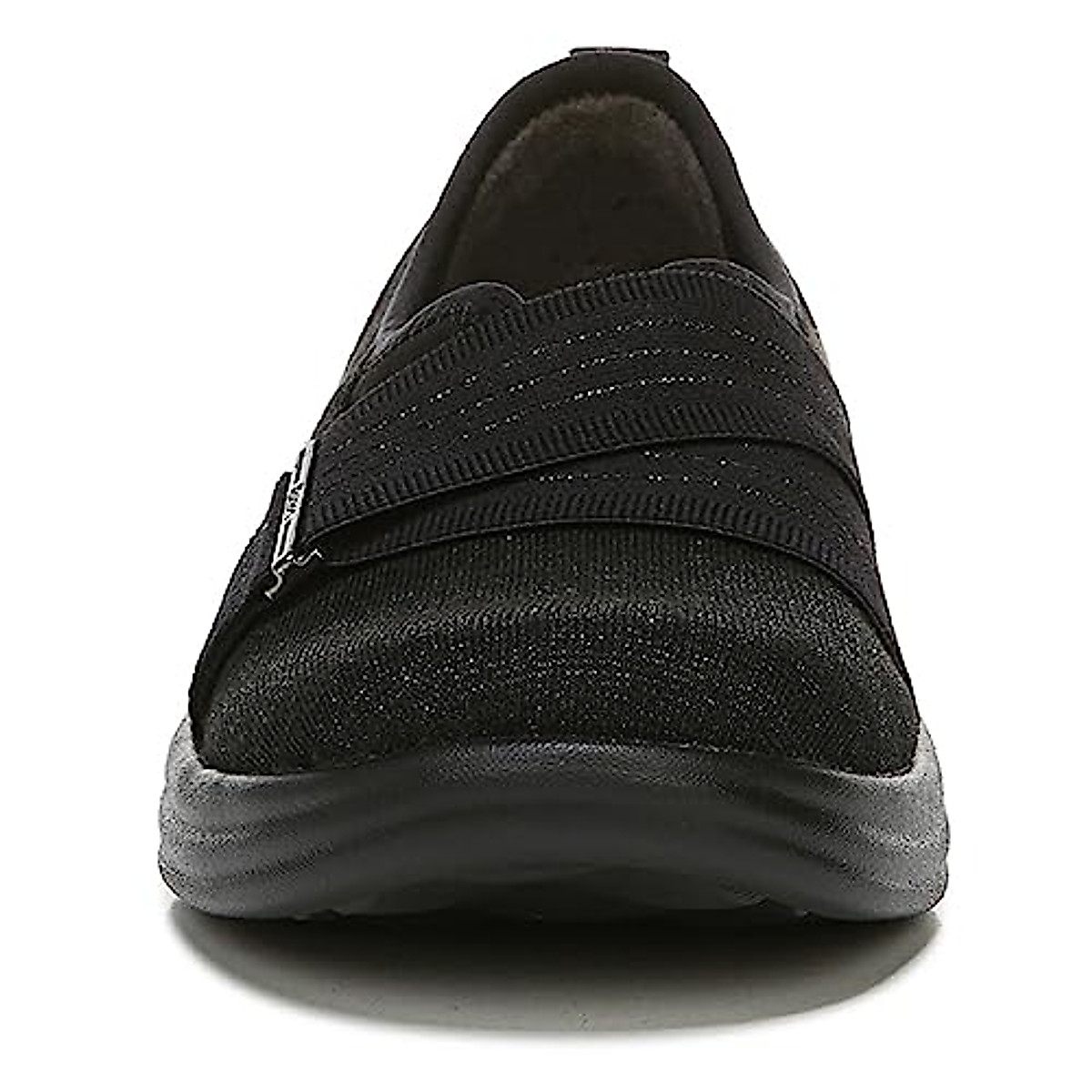 BZees Women's Niche III Flat, Blacknet, 8 Wide