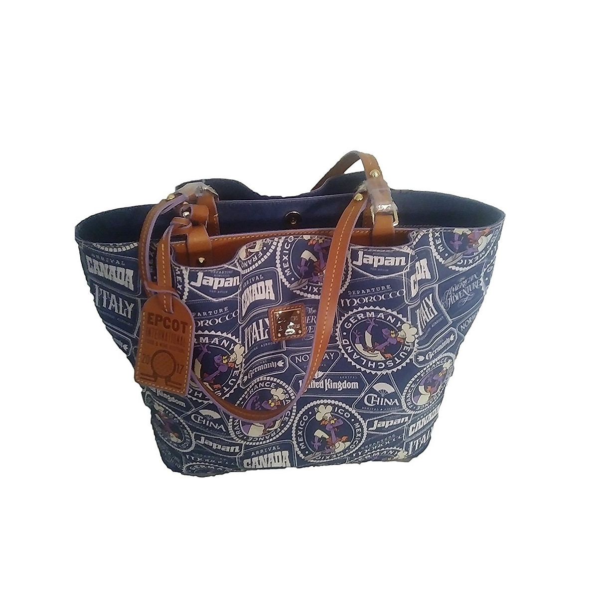 Disney Dooney and Bourke 2017 Epcot Food And Wine Festival Tote Purse