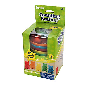 50 Counting Bears with 5 Cups