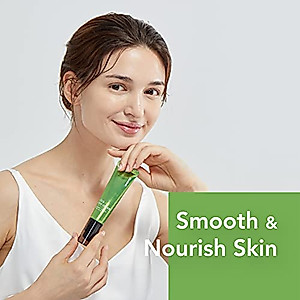 Meebak Cica Eye Cream for Dark Circles and Puffiness, Anti Aging, Wrinkles, Korean 1 fl oz