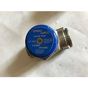 NEW 1/2" TD52 SPIRAX SARCO B.M. 54530C STEAM TRAP COOL BLUE THERMO DYNAMIC,AY