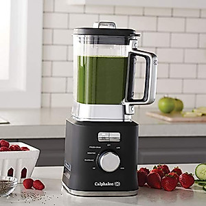 Calphalon Precision Control 50 Oz Blender with 900-Watt Base and BPA-free Tritan jar, Matte Black